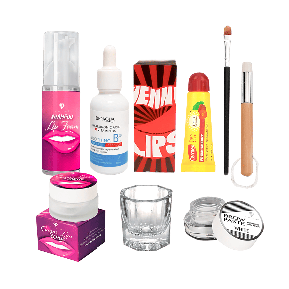 KIT DE HENNA LIPS-HENNA LABIAL -HENNA INSTANTANEA 6GRS.